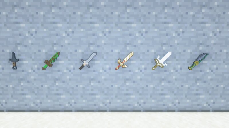 Fizzys swords/Anime swords Minecraft Texture Pack