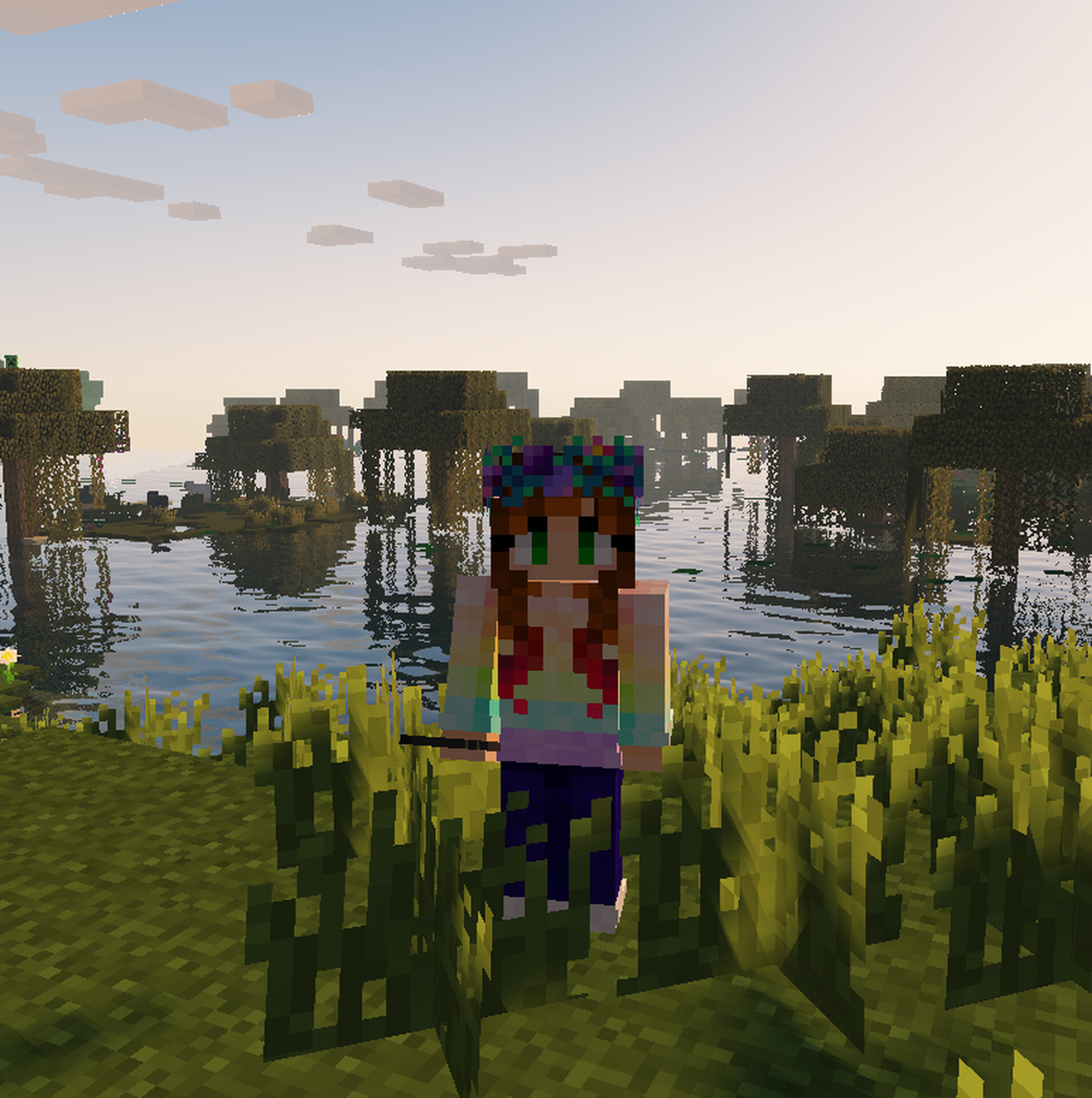 Armor Flower Crowns Minecraft Texture Pack