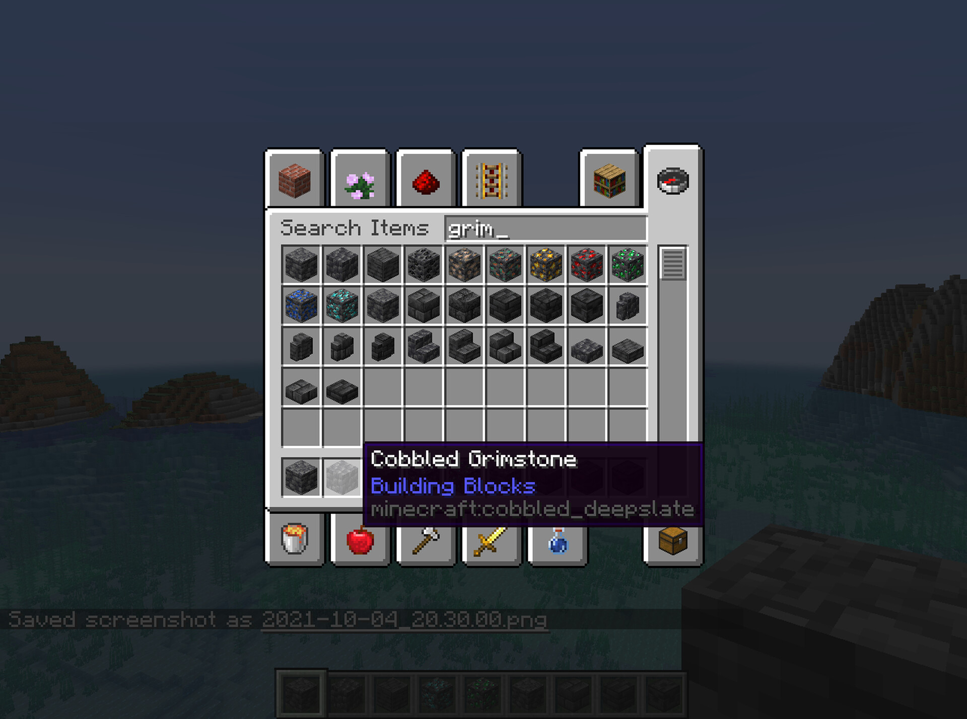 Deepslate to Grimstone Minecraft Texture Pack