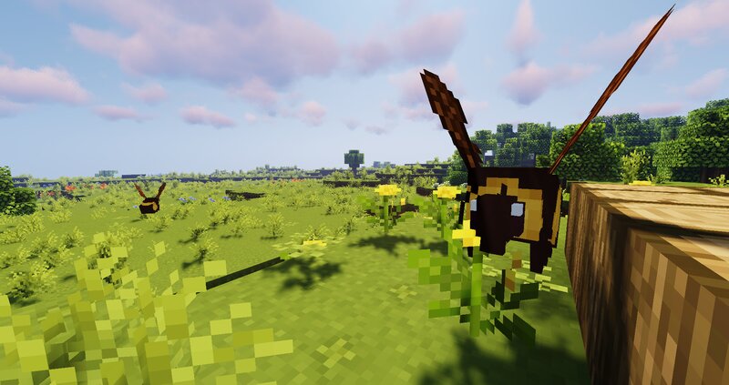 Mink's Bumblebees 1.17.1 v1.0 Minecraft Texture Pack