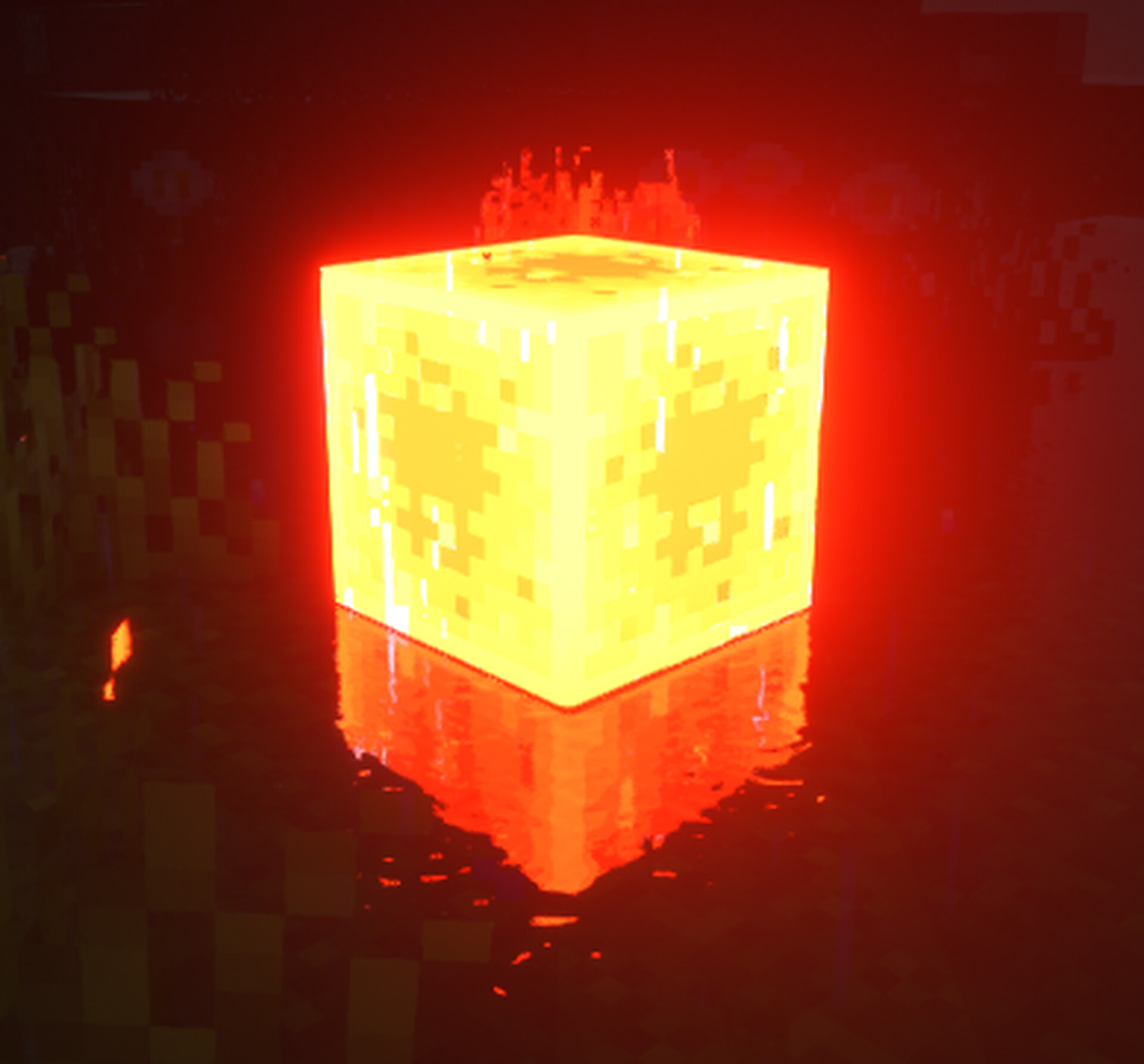 Everything glows resource pack Minecraft Texture Pack