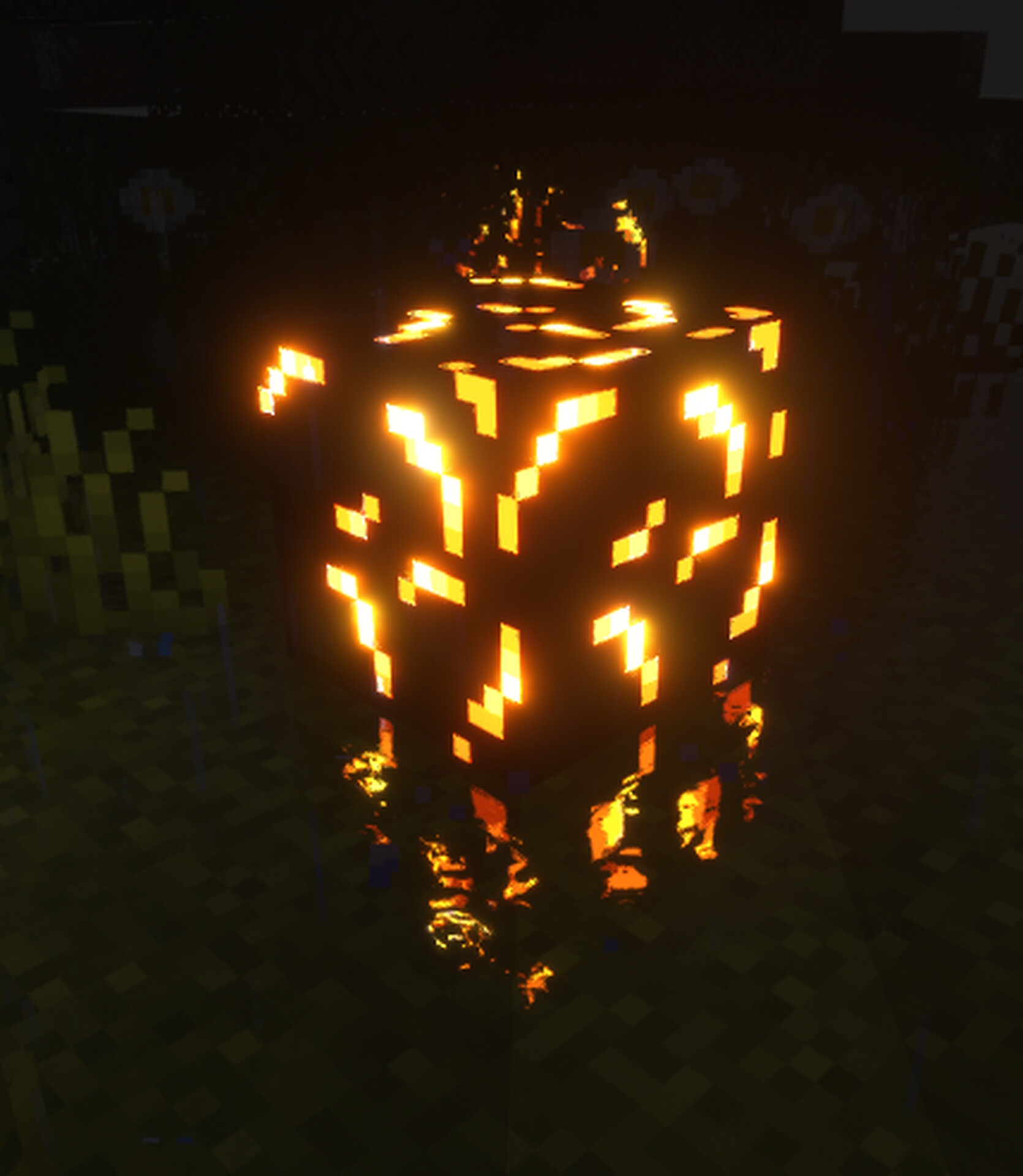 Everything glows resource pack Minecraft Texture Pack