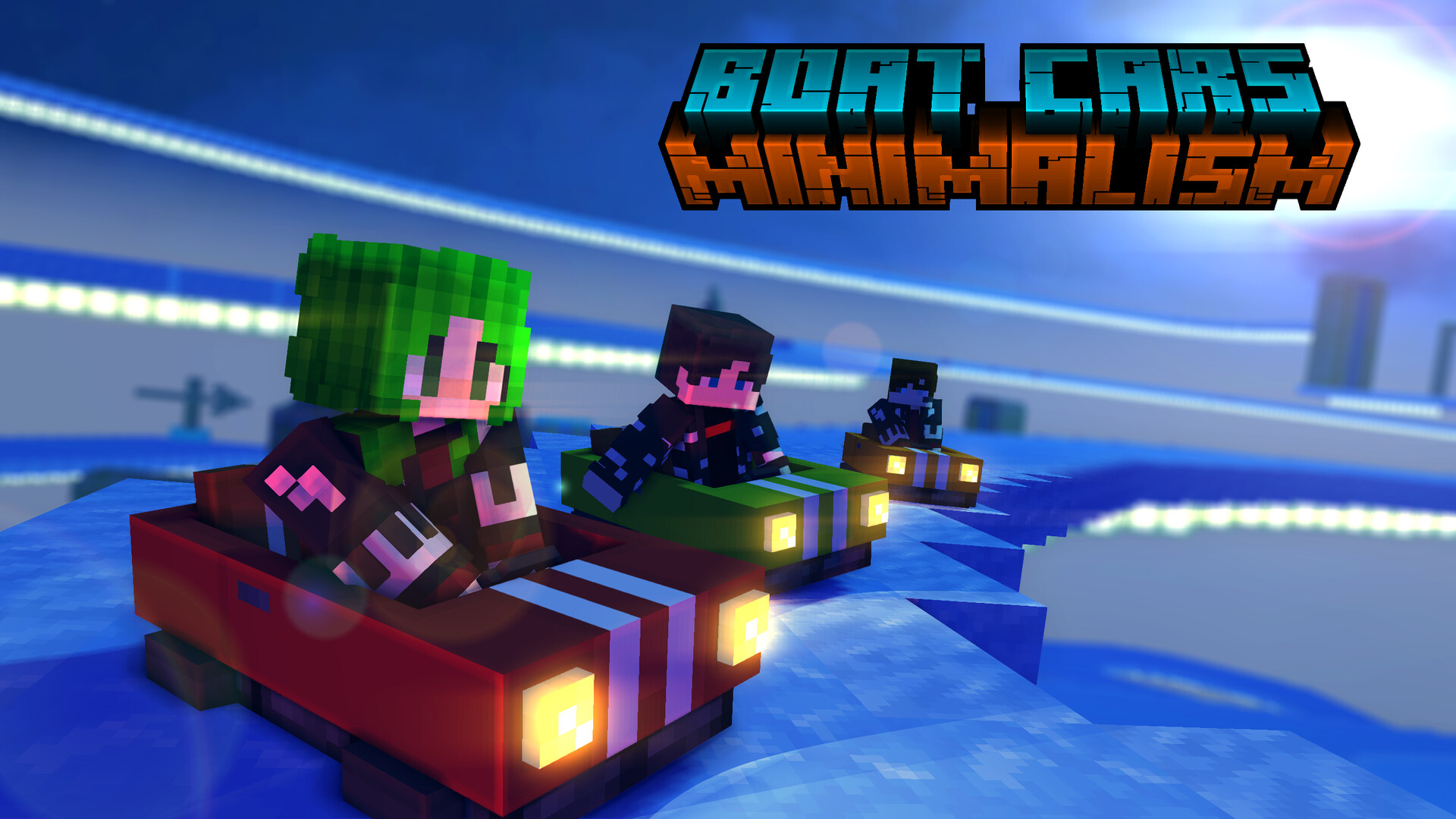 Boat Cars - Minimalism V2. 1.17 - 1.18 Minecraft Texture Pack