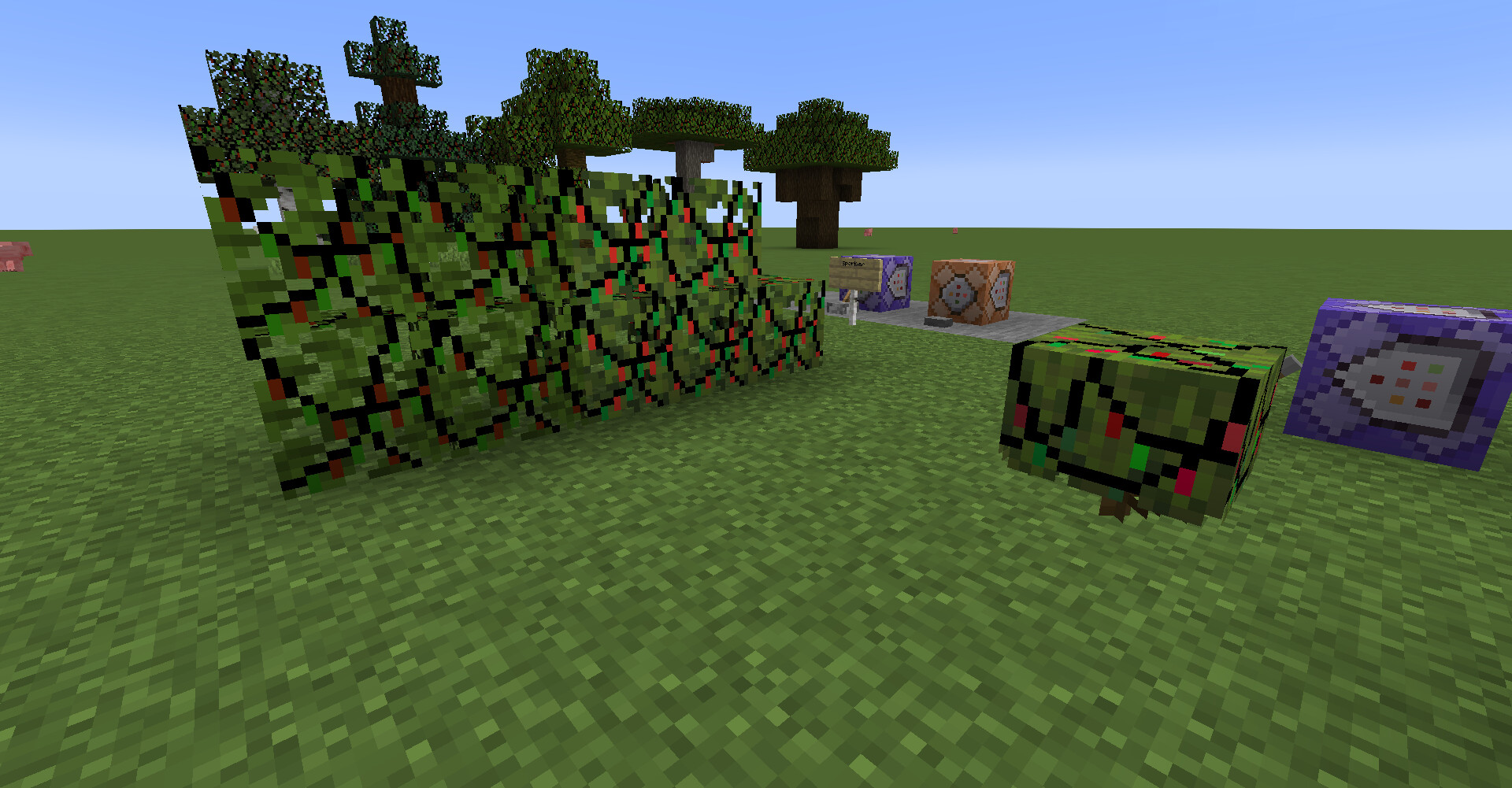 Christmas light leaves Minecraft Texture Pack
