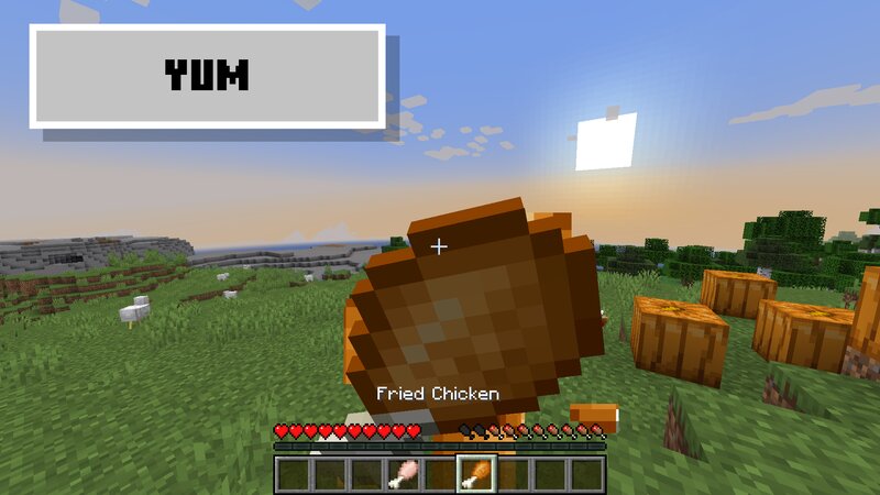 Fried Chicken for 1.18 | v1.0.1 Minecraft Texture Pack