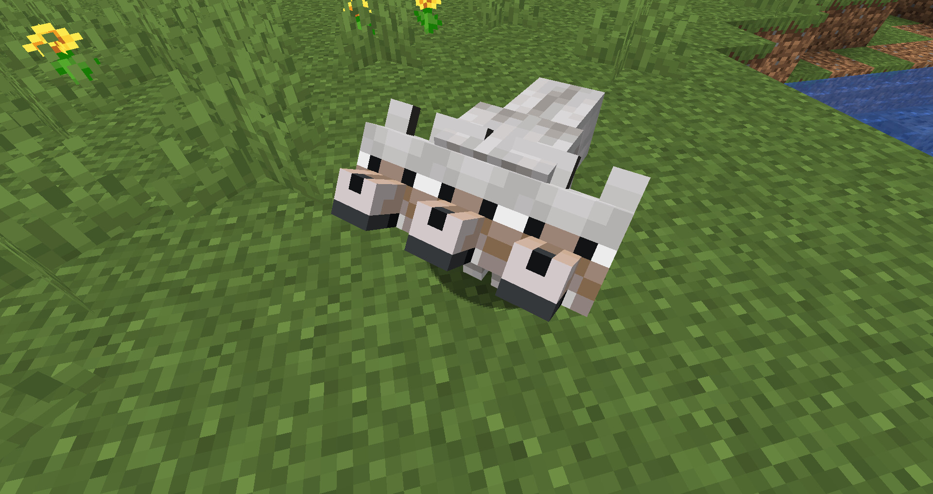 3 headed mobs Minecraft Texture Pack