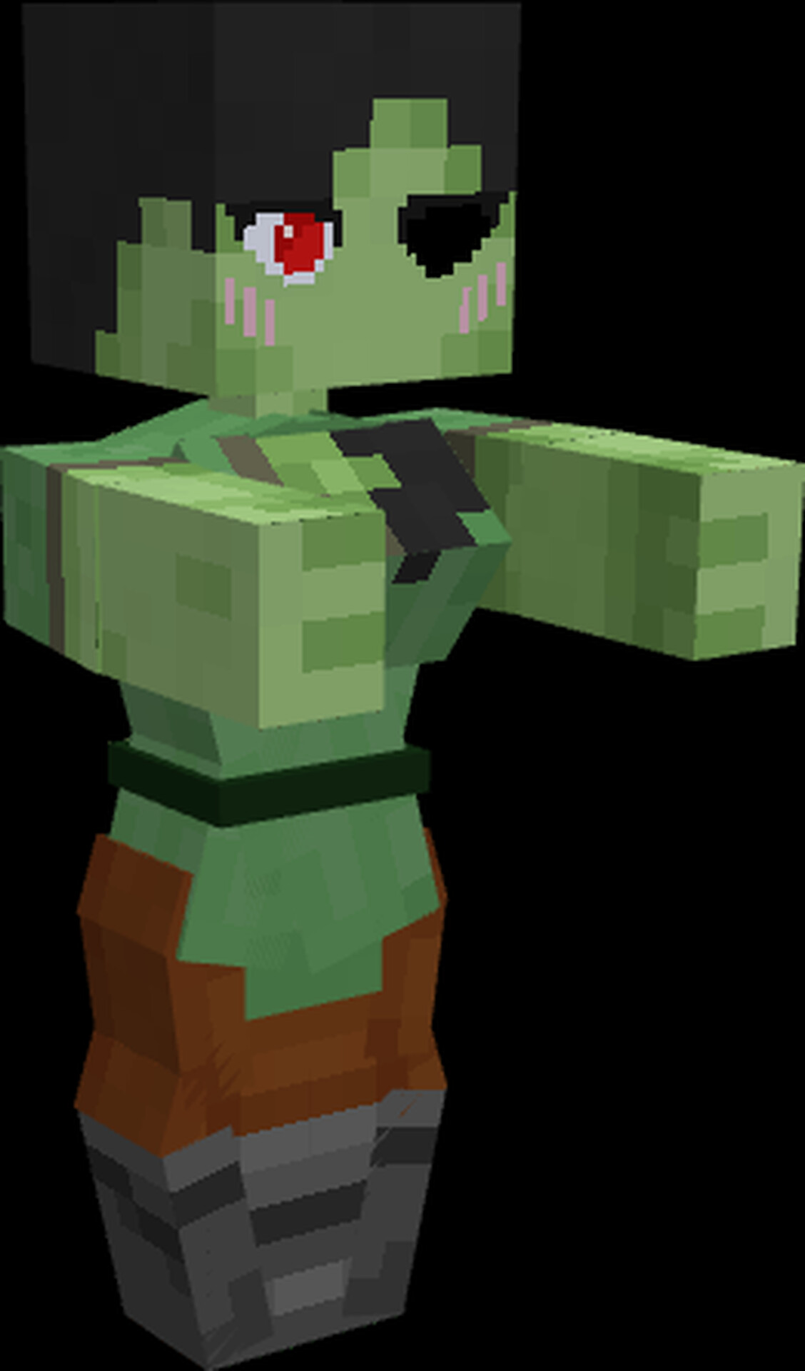 THICC zombies but it's on bedrock edition Minecraft Texture Pack