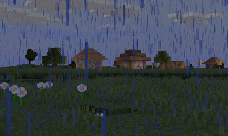 Better Rain Minecraft Texture Pack