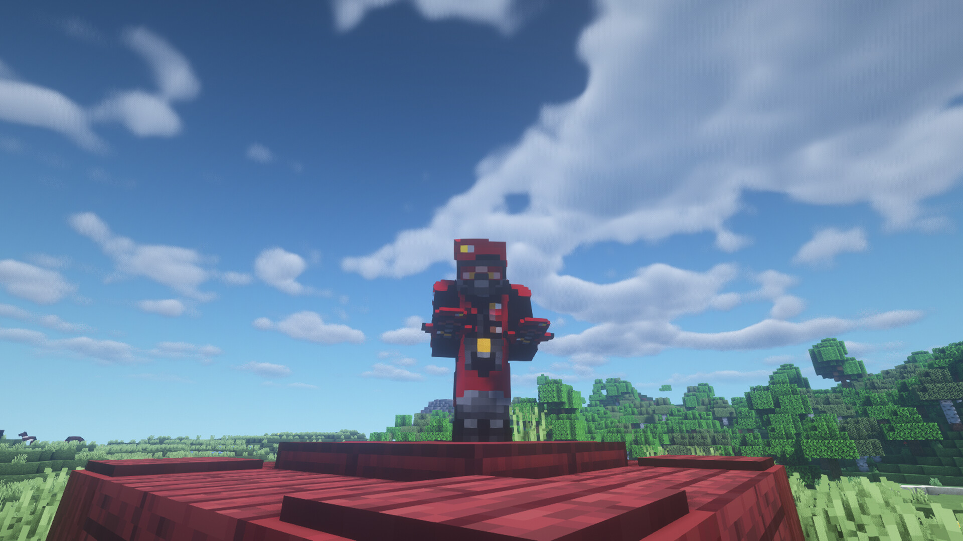 General Red totem Minecraft Texture Pack