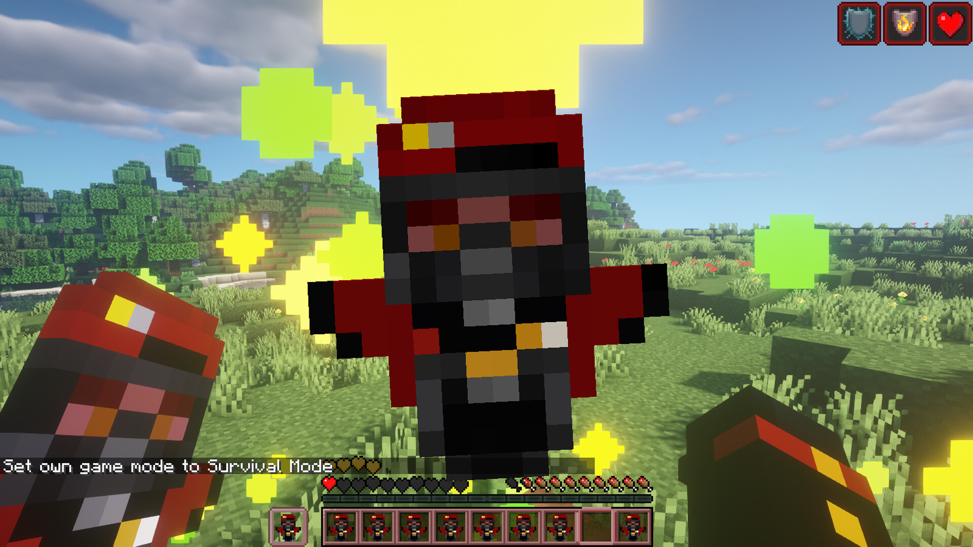 General Red totem Minecraft Texture Pack