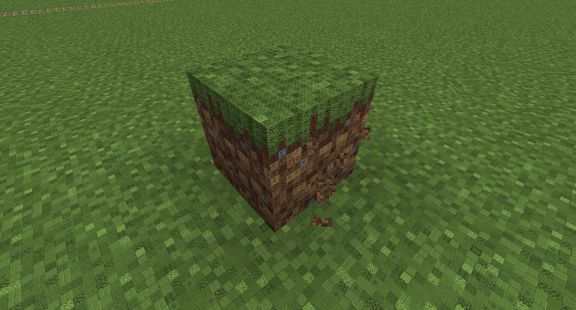 Breaking pixels Minecraft Texture Pack