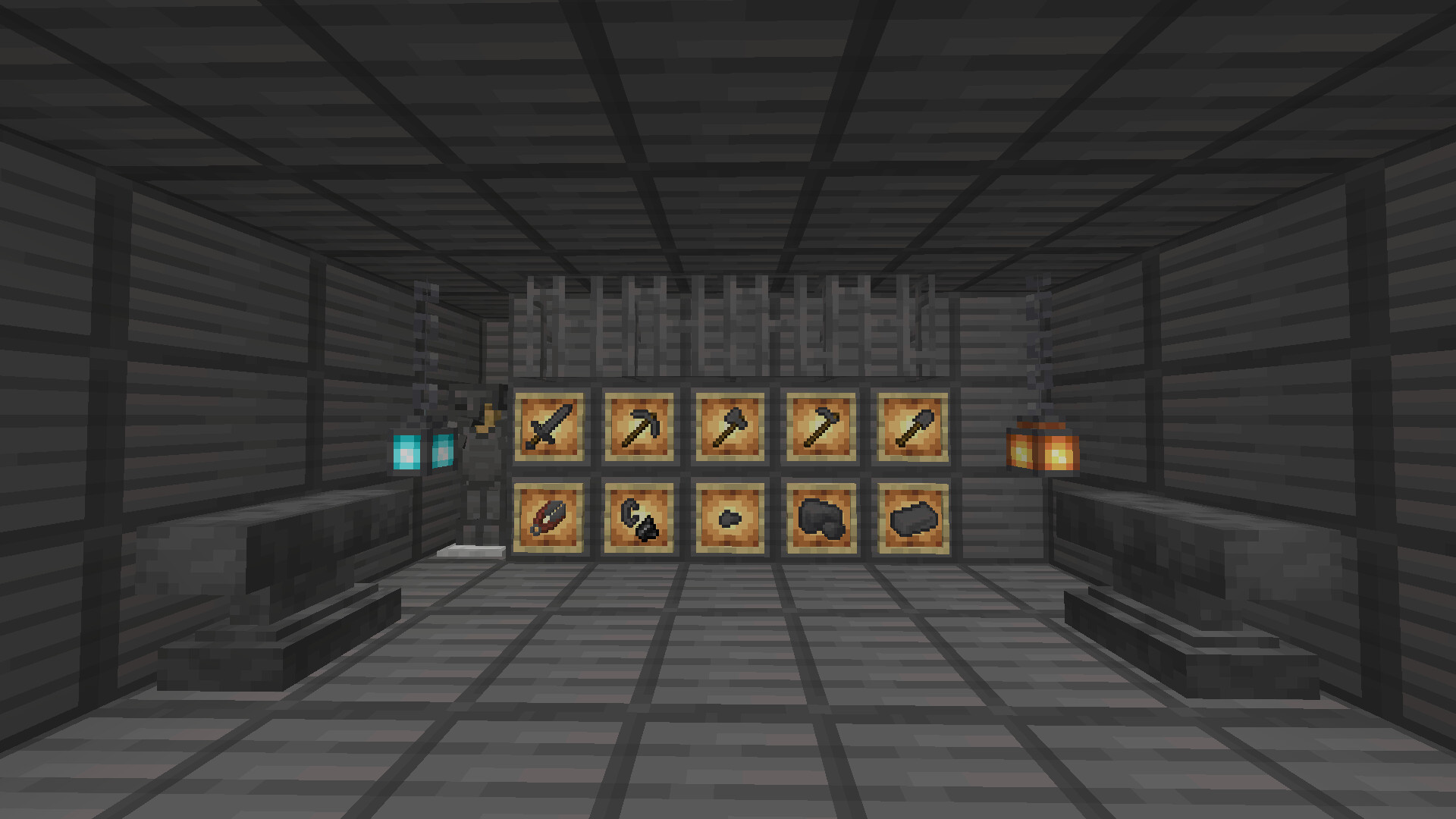 Anvil Black Iron Minecraft Texture Pack