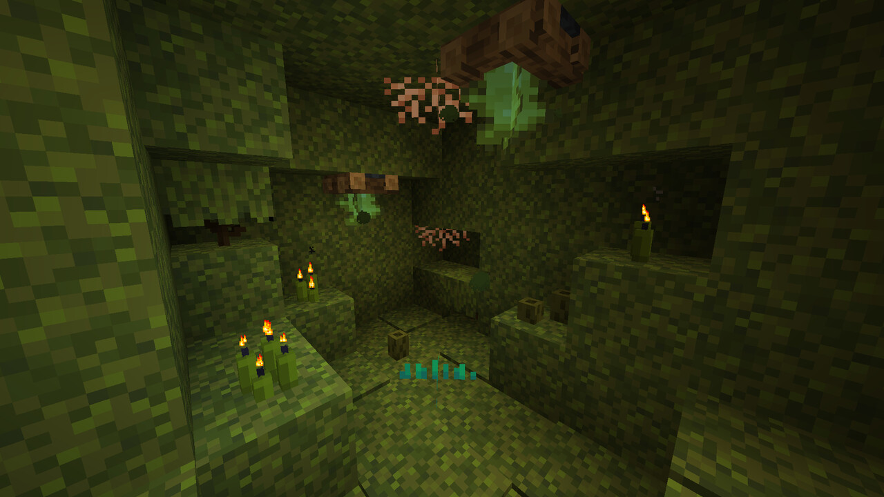 Lush Campfire Minecraft Texture Pack