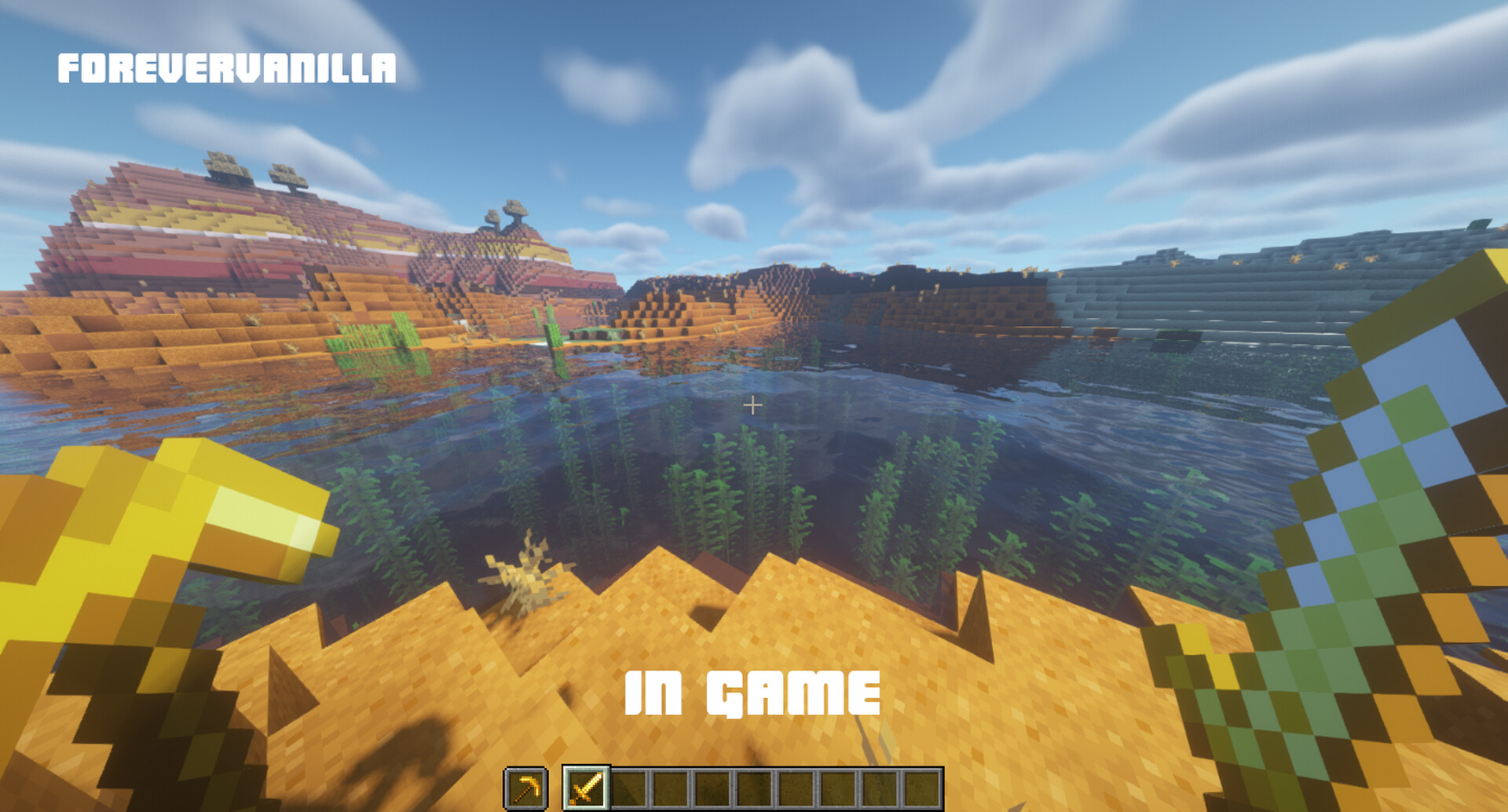 Better gold (ForeverVanilla) Minecraft Texture Pack