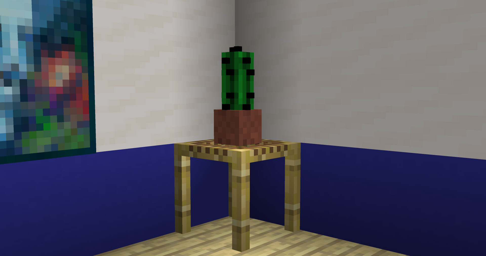 3D classic cacti Minecraft Texture Pack