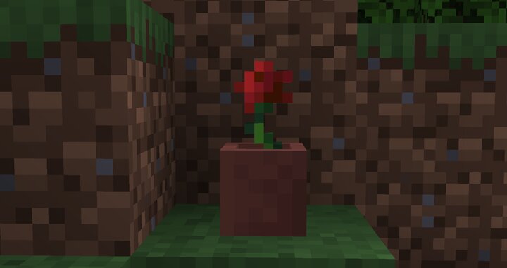 Poppies for roses! Minecraft Texture Pack