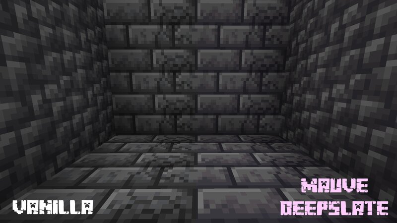 Mauve Deepslate Minecraft Texture Pack
