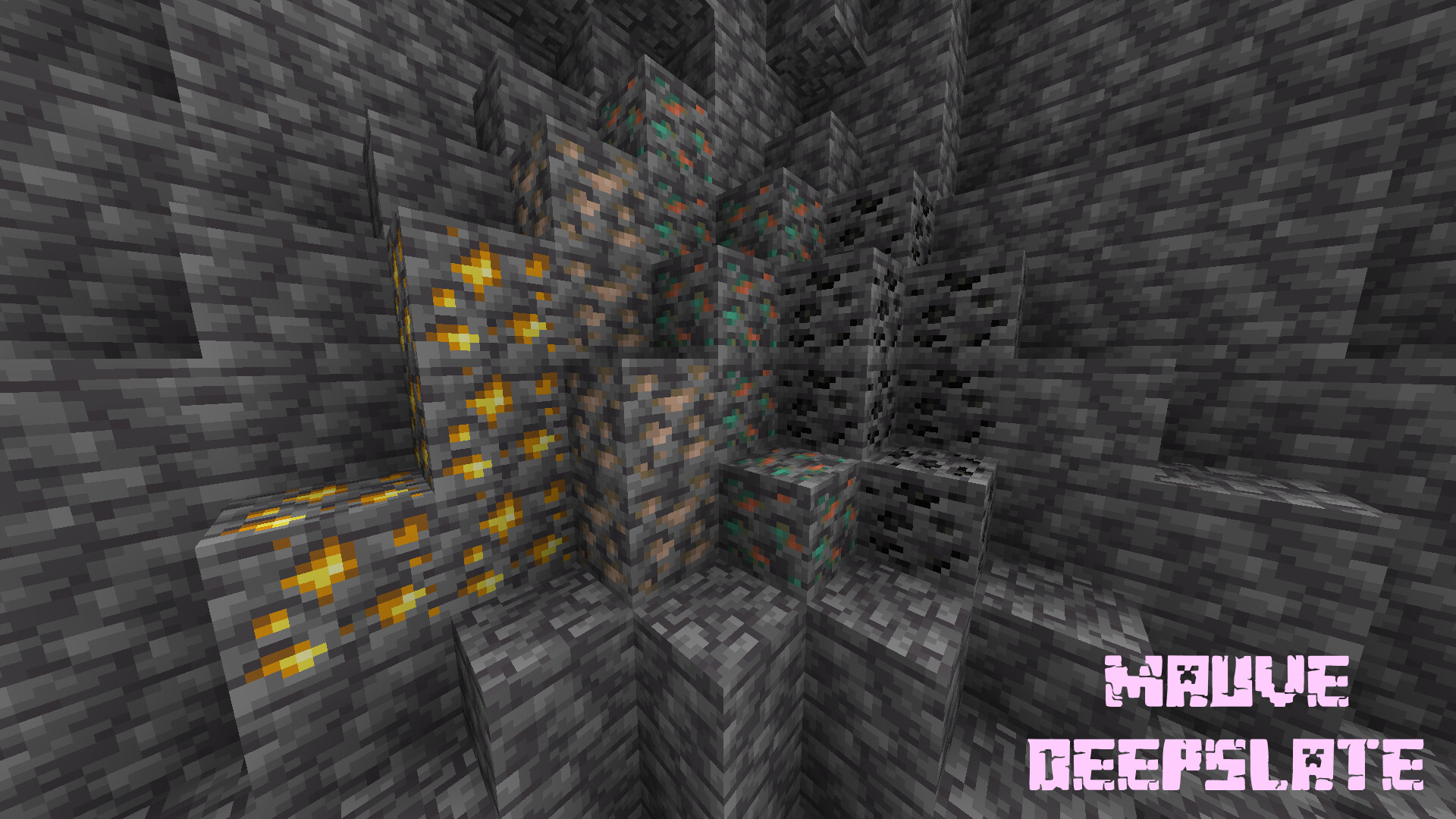 Mauve Deepslate Minecraft Texture Pack