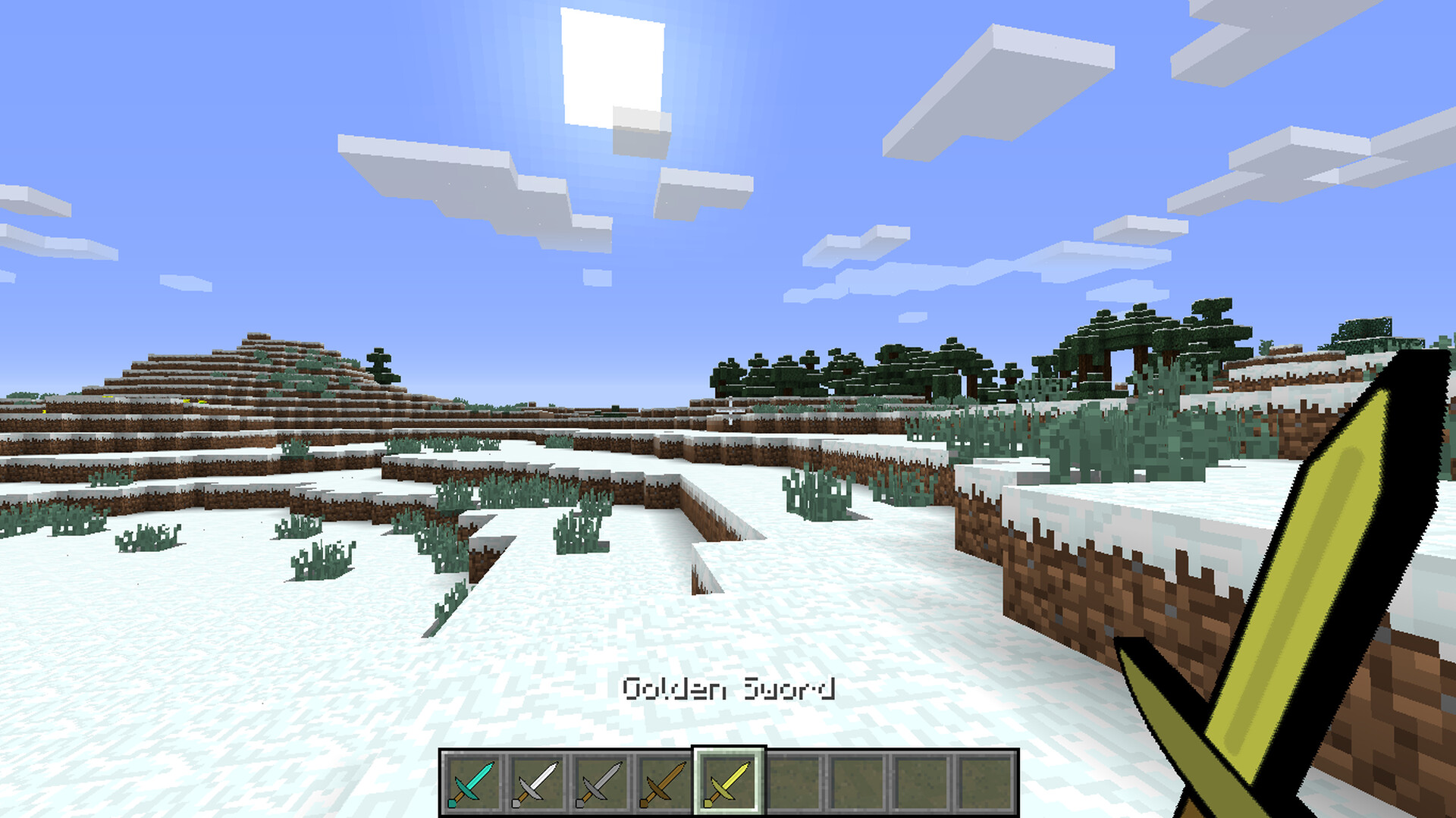 1.8.9 DimenSpace 256x Swords pack Minecraft Texture Pack