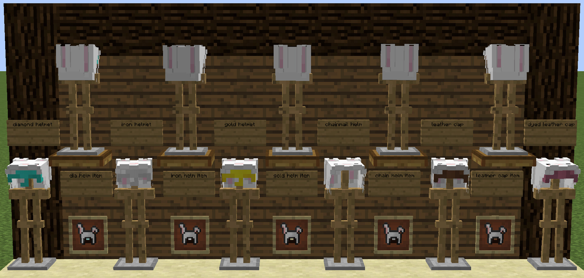 bunny hoods! Minecraft Texture Pack