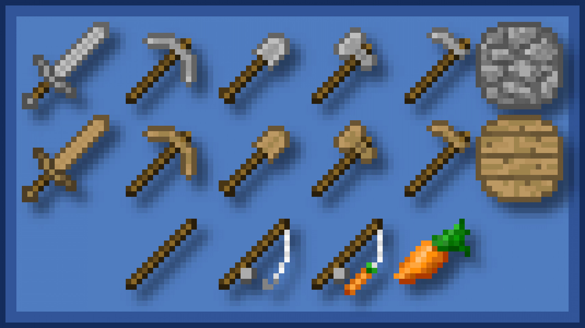 1.8 Consistent Tools Minecraft Texture Pack
