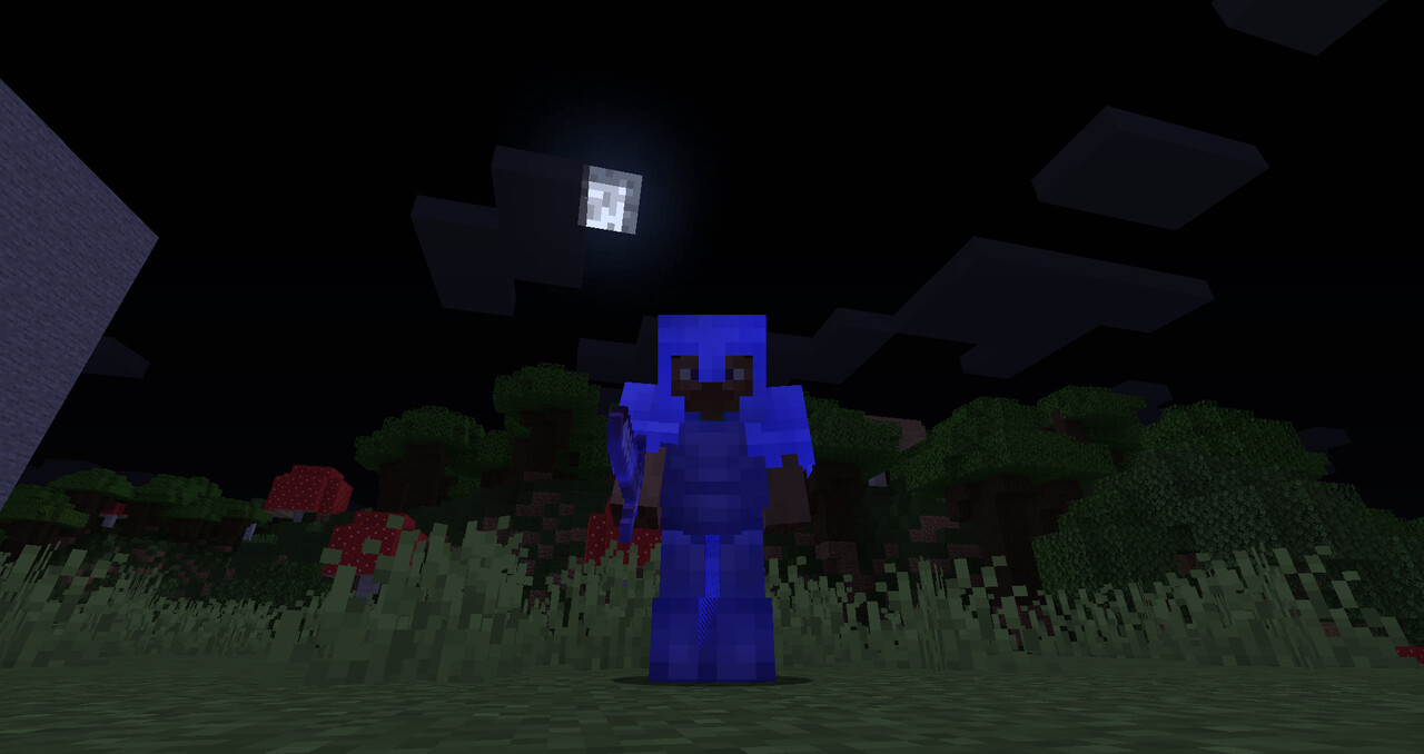 Blue Glint Minecraft Texture Pack