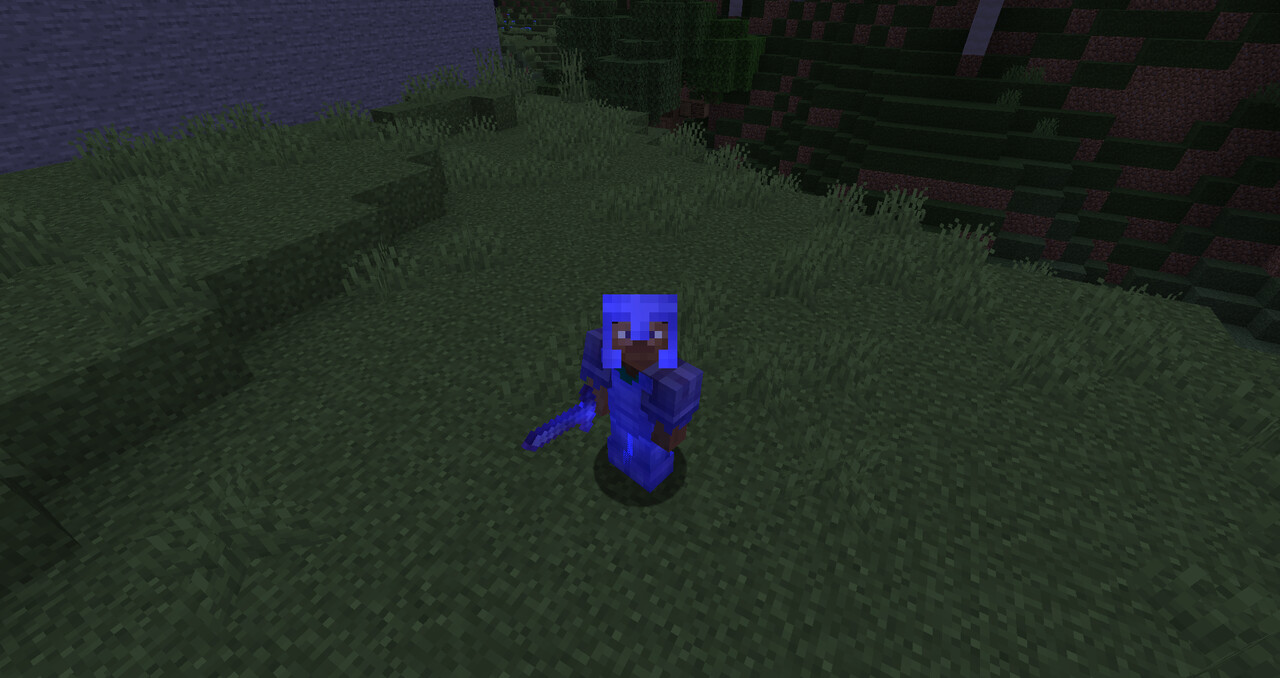 Blue Glint Minecraft Texture Pack