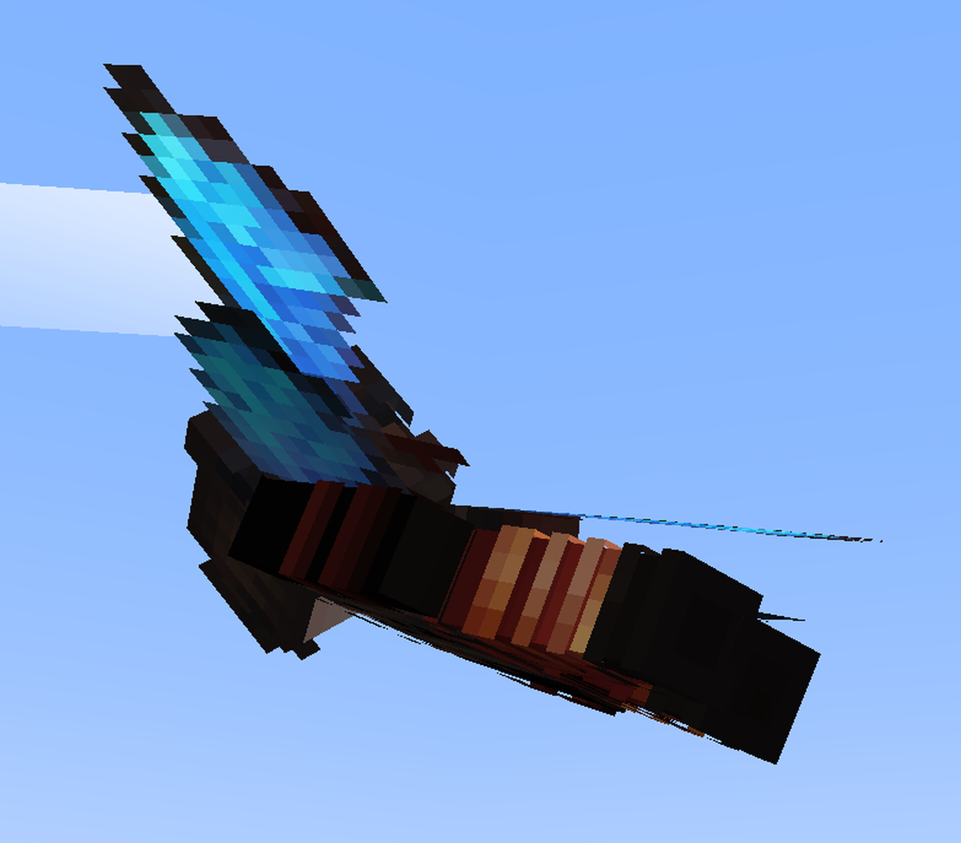 Blue Morpho Butterfly Elytra Wings 16x Minecraft Texture Pack