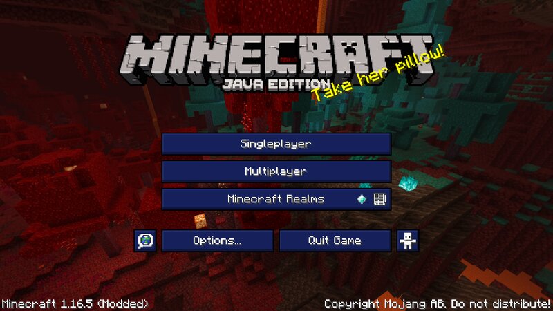 Blue UI Minecraft Texture Pack