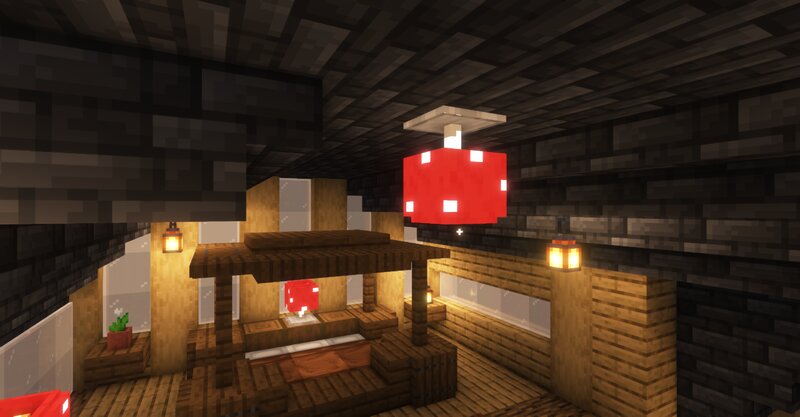 End rods to 3D lanterns Minecraft Texture Pack