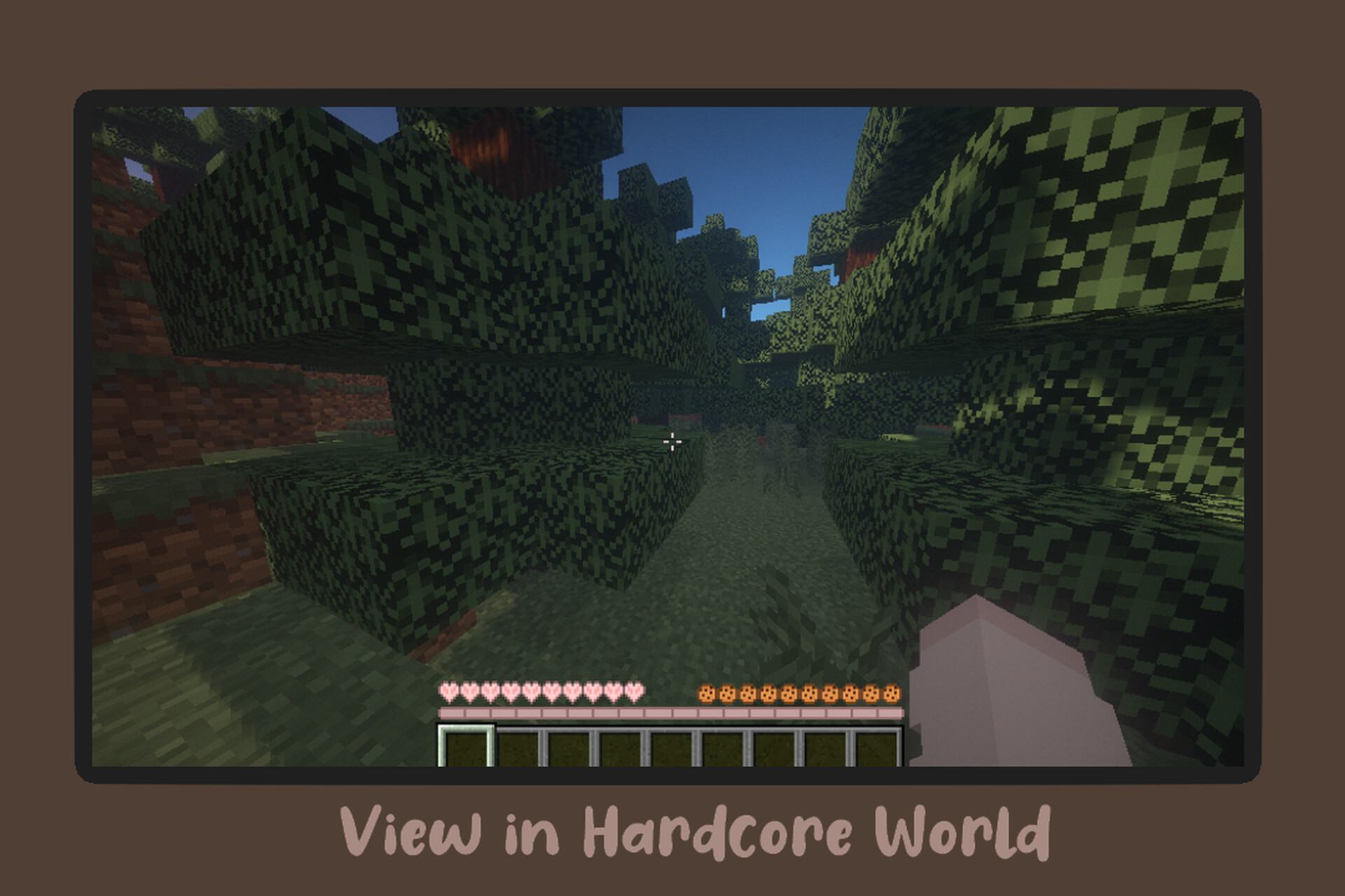 Pastel Cookie Hotbar HUD Minecraft Texture Pack