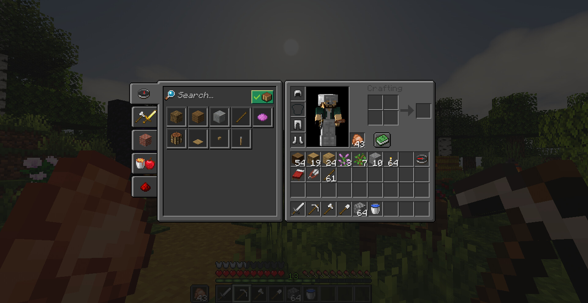 GUI and Loading Screens Minecraft Texture Pack