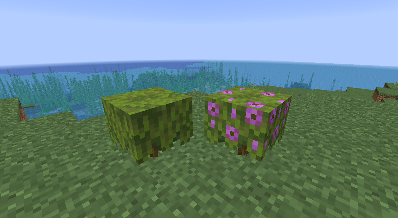 Smaller Azalea Bushes Minecraft Texture Pack