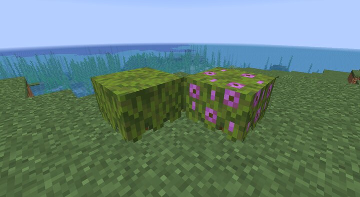 Smaller Azalea Bushes Minecraft Texture Pack