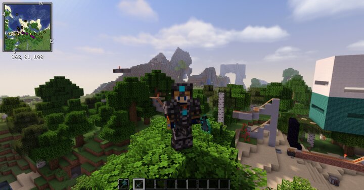 Better looking netherite Minecraft Texture Pack