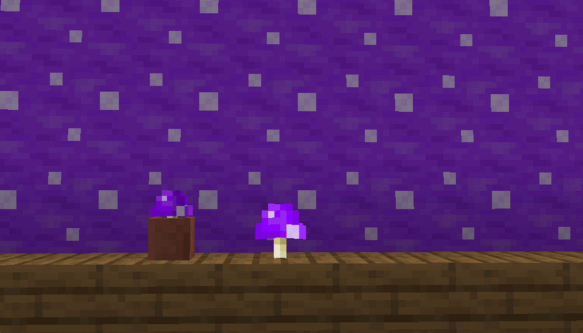 Purple Mushroom Minecraft Texture Pack