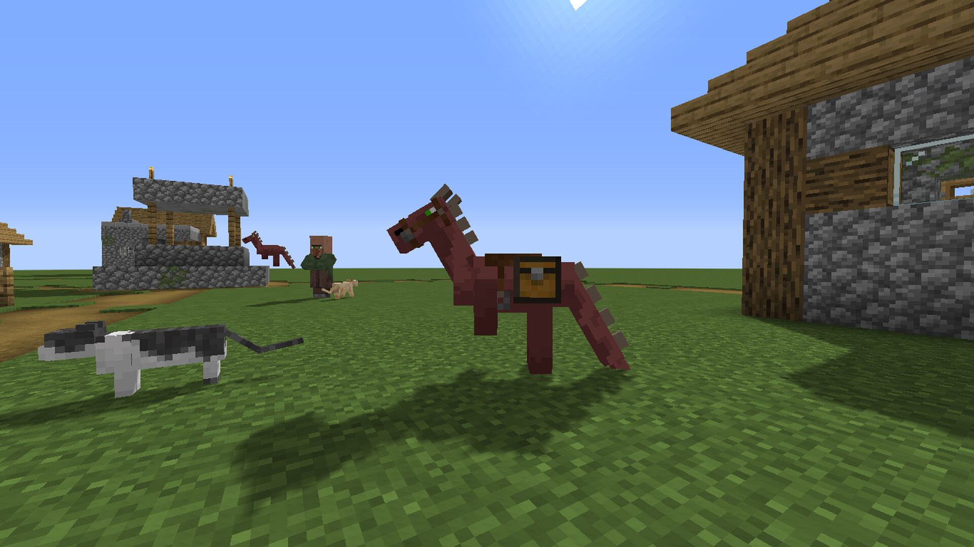 Donkey as Dragon Minecraft Texture Pack