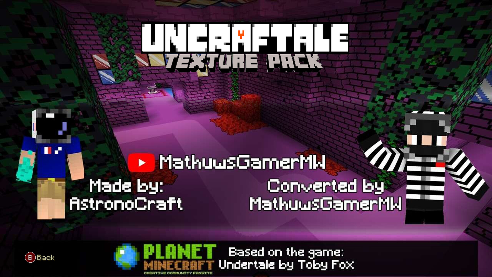 Uncraftale Texture Pack Minecraft Xbox 360 16x16 Minecraft Texture Pack