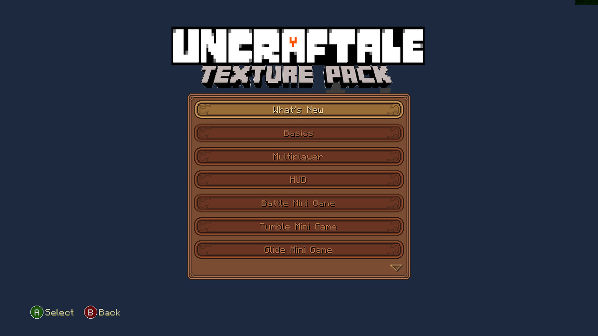 Uncraftale Texture Pack Minecraft Xbox 360 16x16 Minecraft Texture Pack