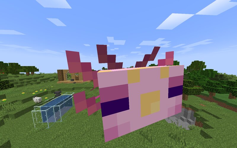 Axolotl Retexture | Tusk ACT1 Minecraft Texture Pack