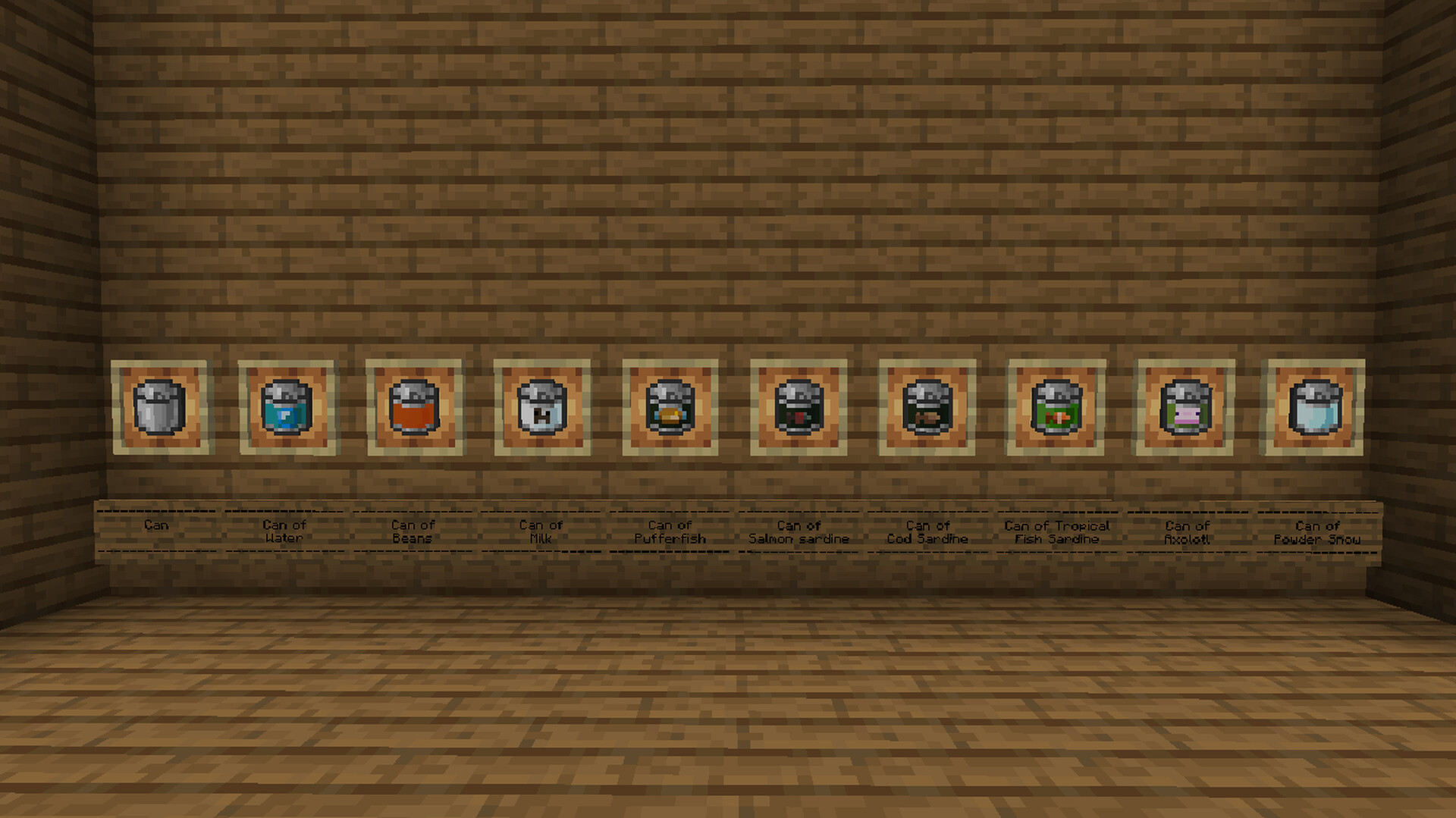 Cans Minecraft Texture Pack