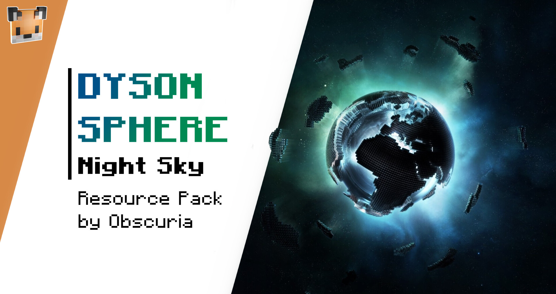 Dyson Sphere (Night Sky) Minecraft Texture Pack