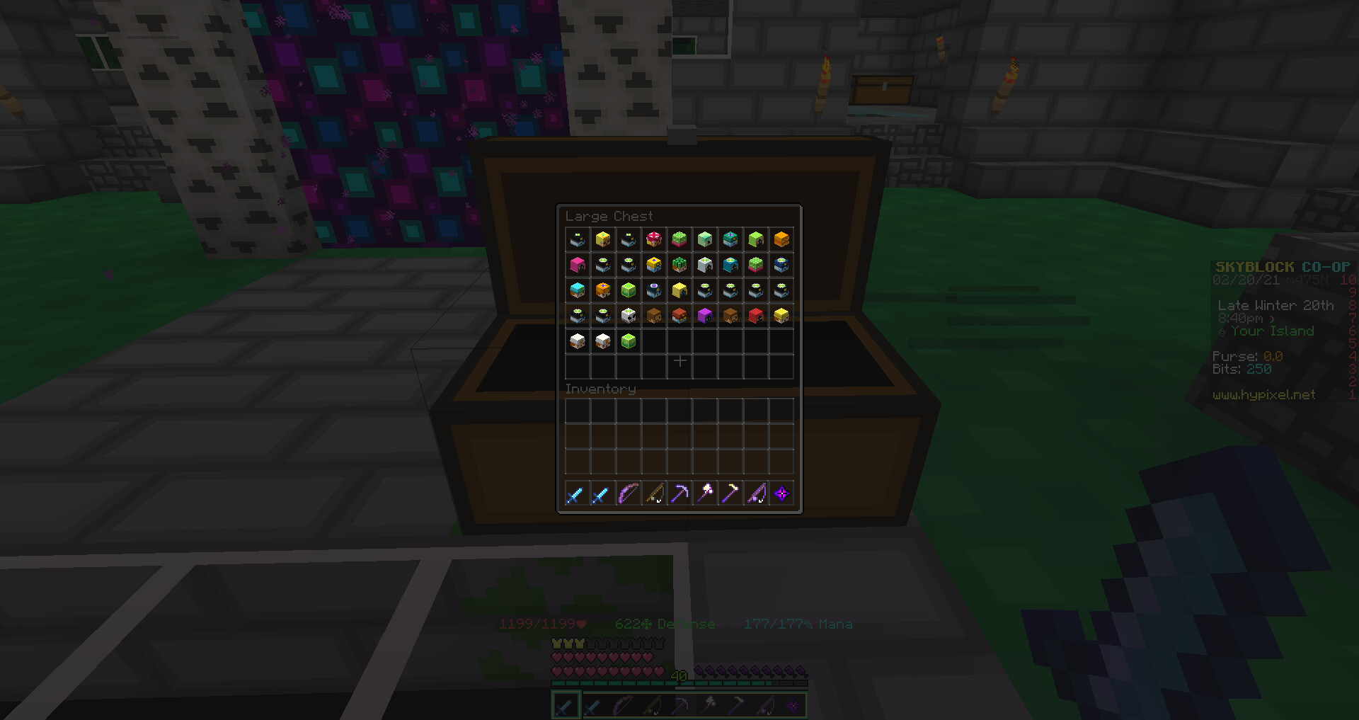 Aluzion Dark Transparent GUI Overlay 1.8.9 Minecraft Texture Pack