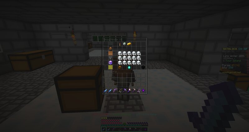 Aluzion Dark Transparent GUI Overlay 1.8.9 Minecraft Texture Pack