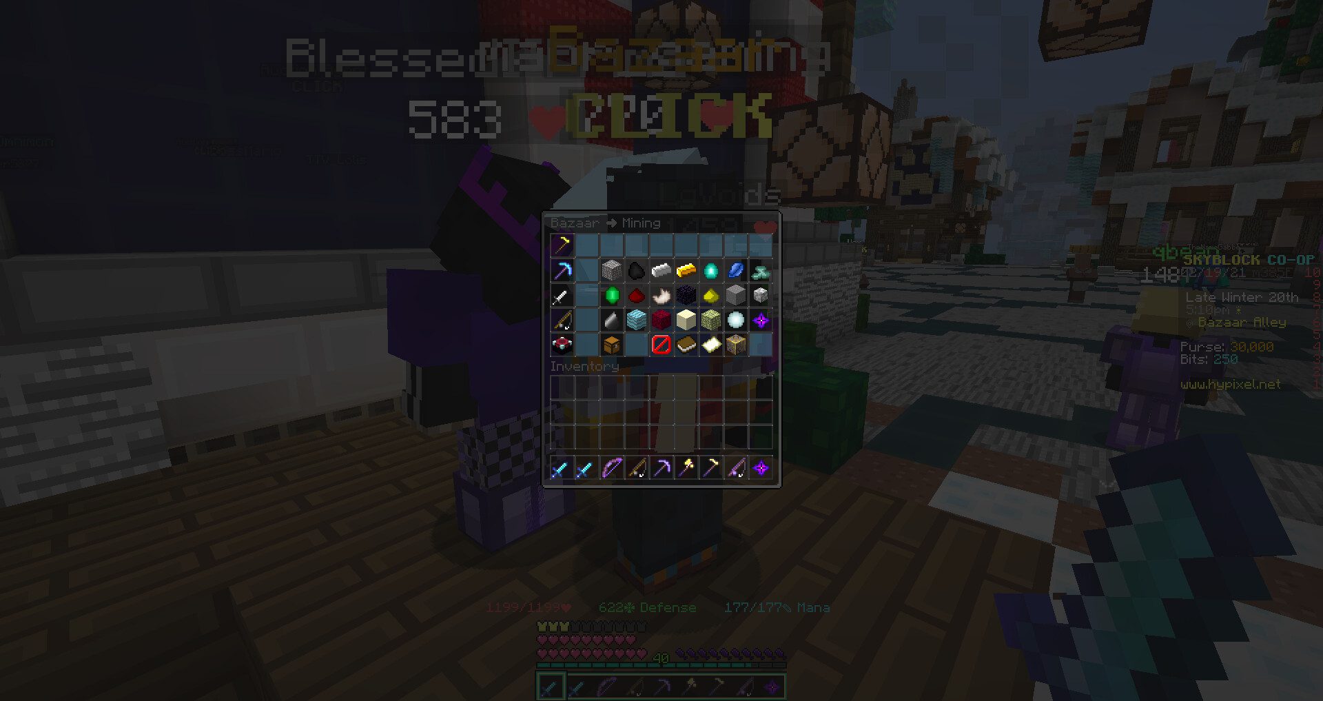 Aluzion Dark Transparent GUI Overlay 1.8.9 Minecraft Texture Pack