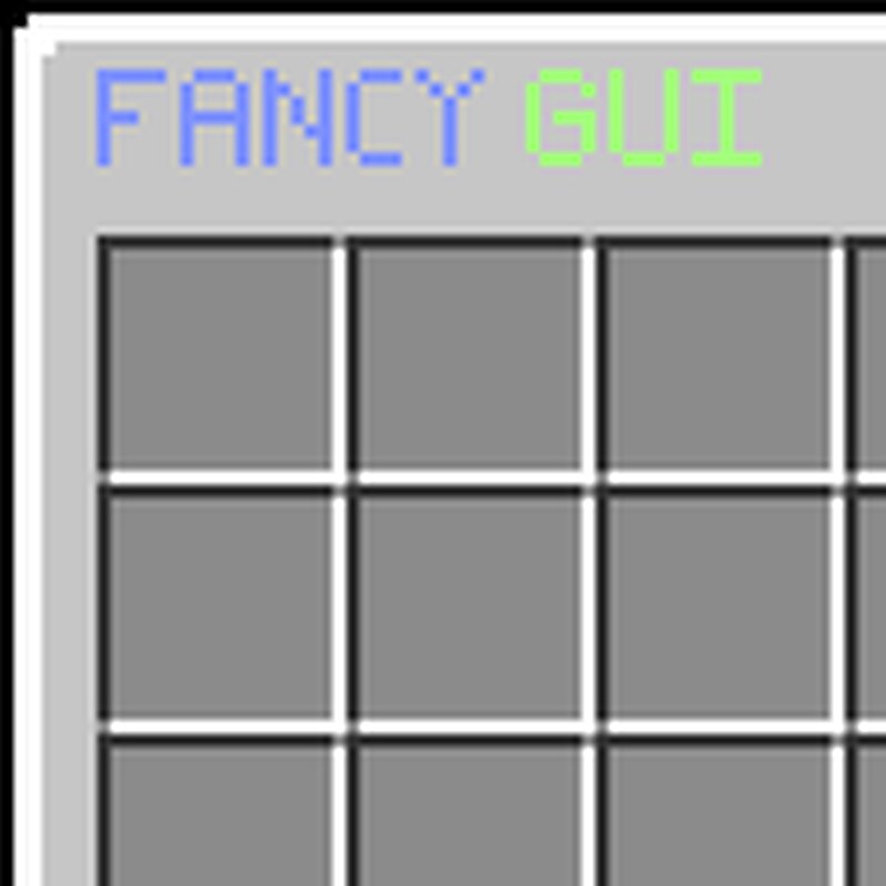 FancyGUI Minecraft Texture Pack