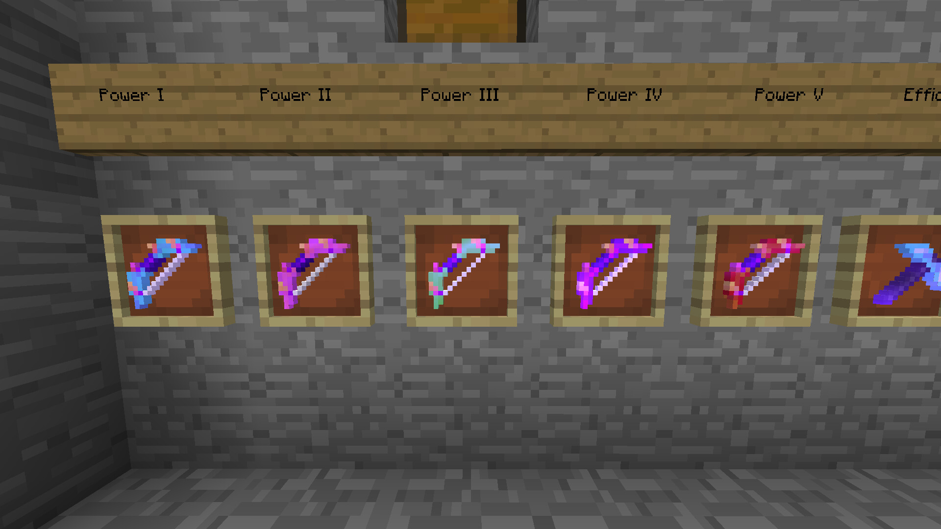 Enchantment Indication Overlay Minecraft Texture Pack