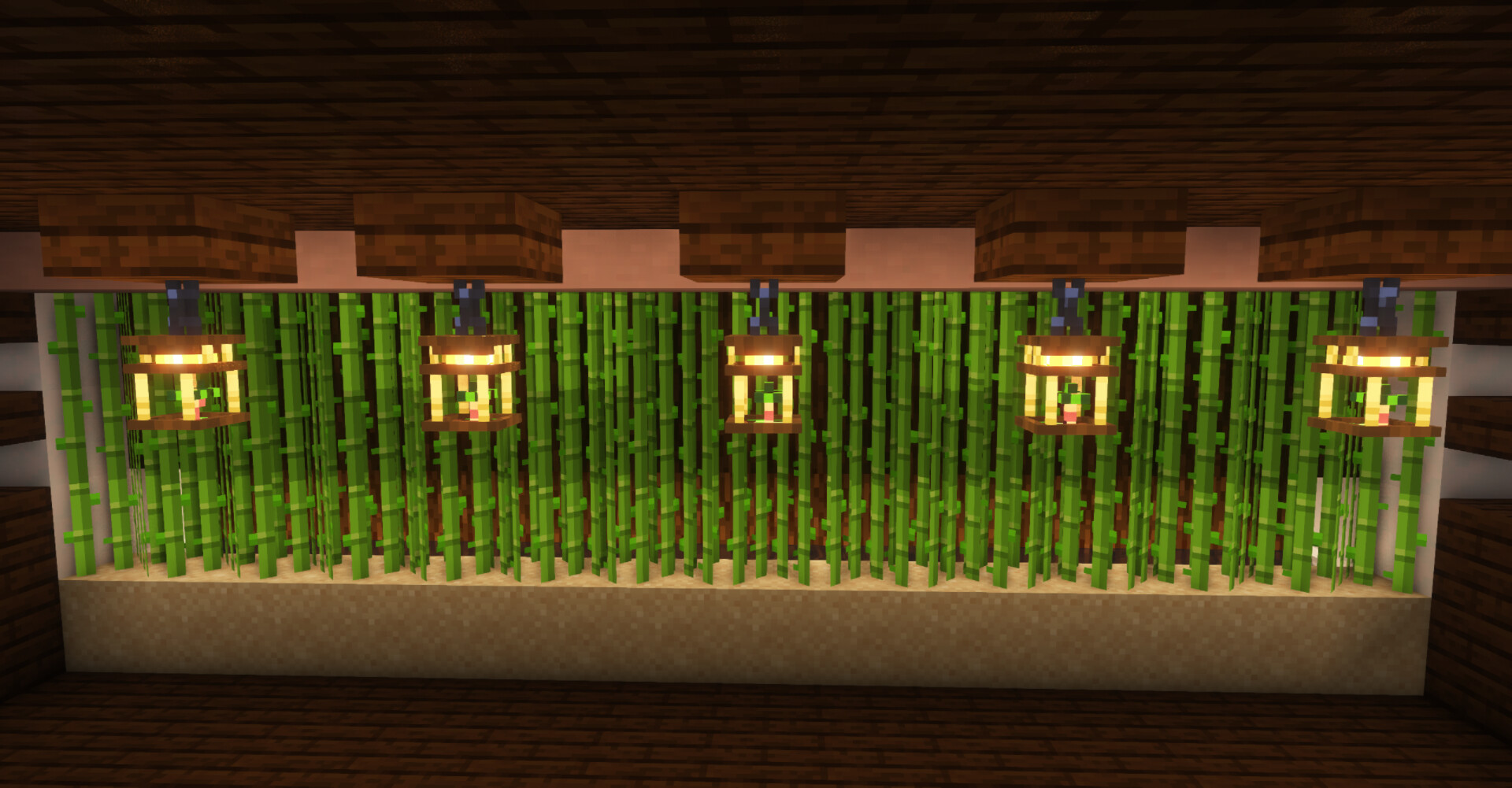 Natural Lanterns !! 3D Wooden Lanterns (No optifine) Minecraft Texture Pack