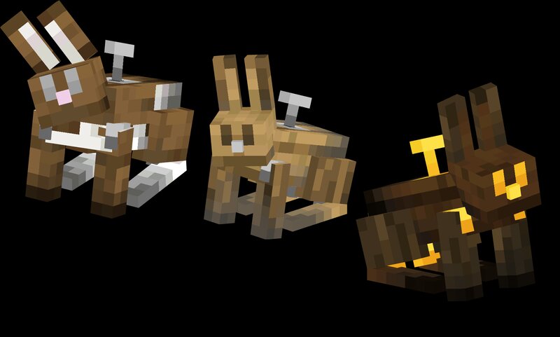 Wind-up Rabbits Minecraft Texture Pack