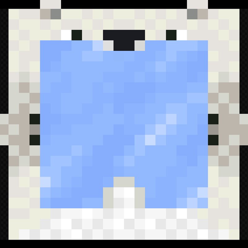Polar bear hotbar selector Minecraft Texture Pack